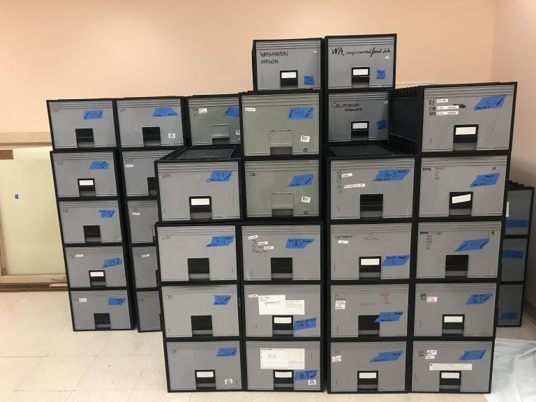 Processing the David Muench Photography Records
