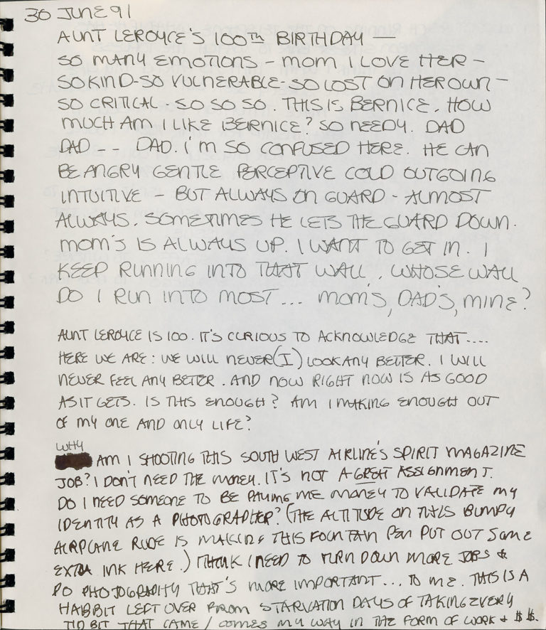 June 30, 1991 – The Sue Bennett Exhibit